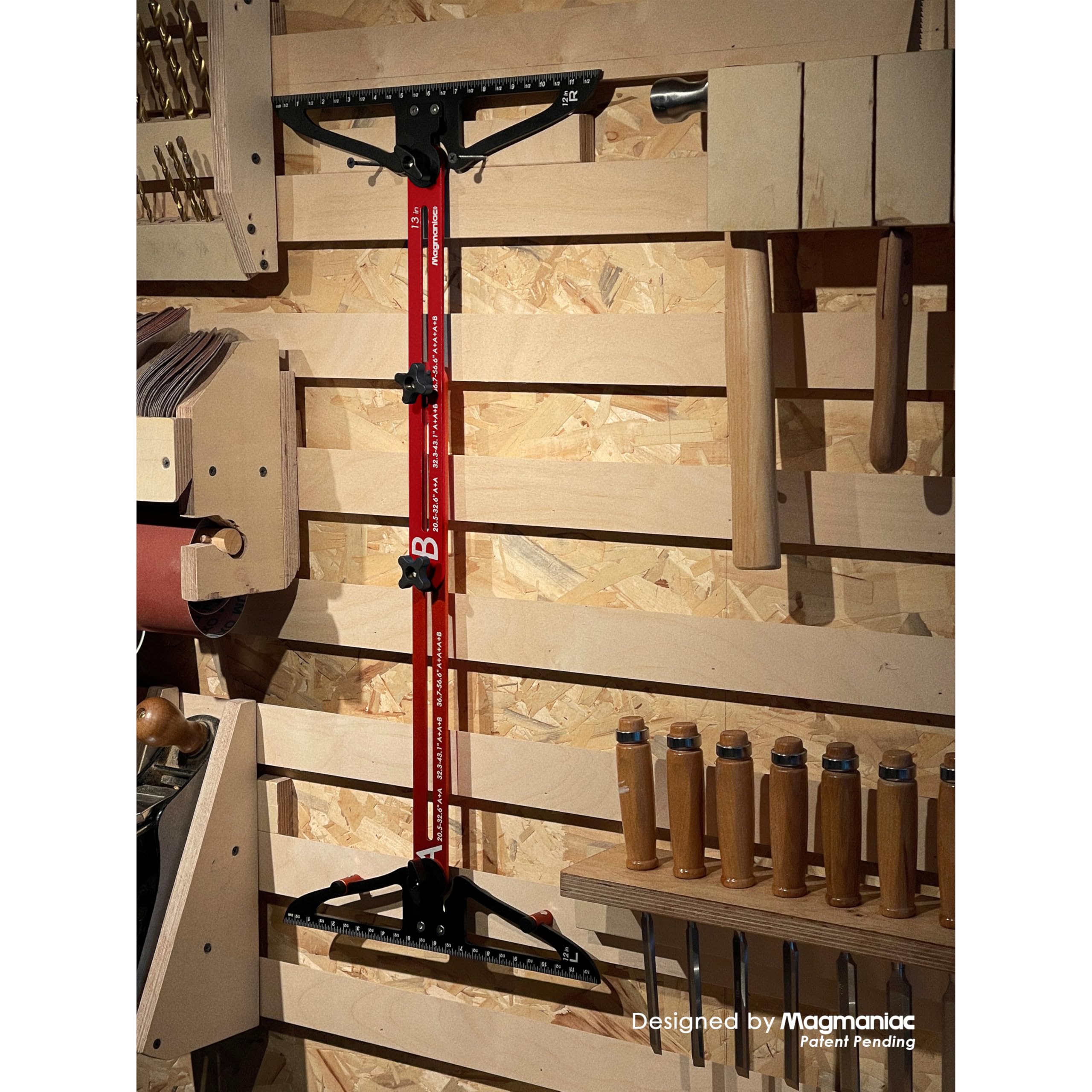 Snapklik.com : Magmaniac Stair Tread Template Tool Clamp System Stair ...