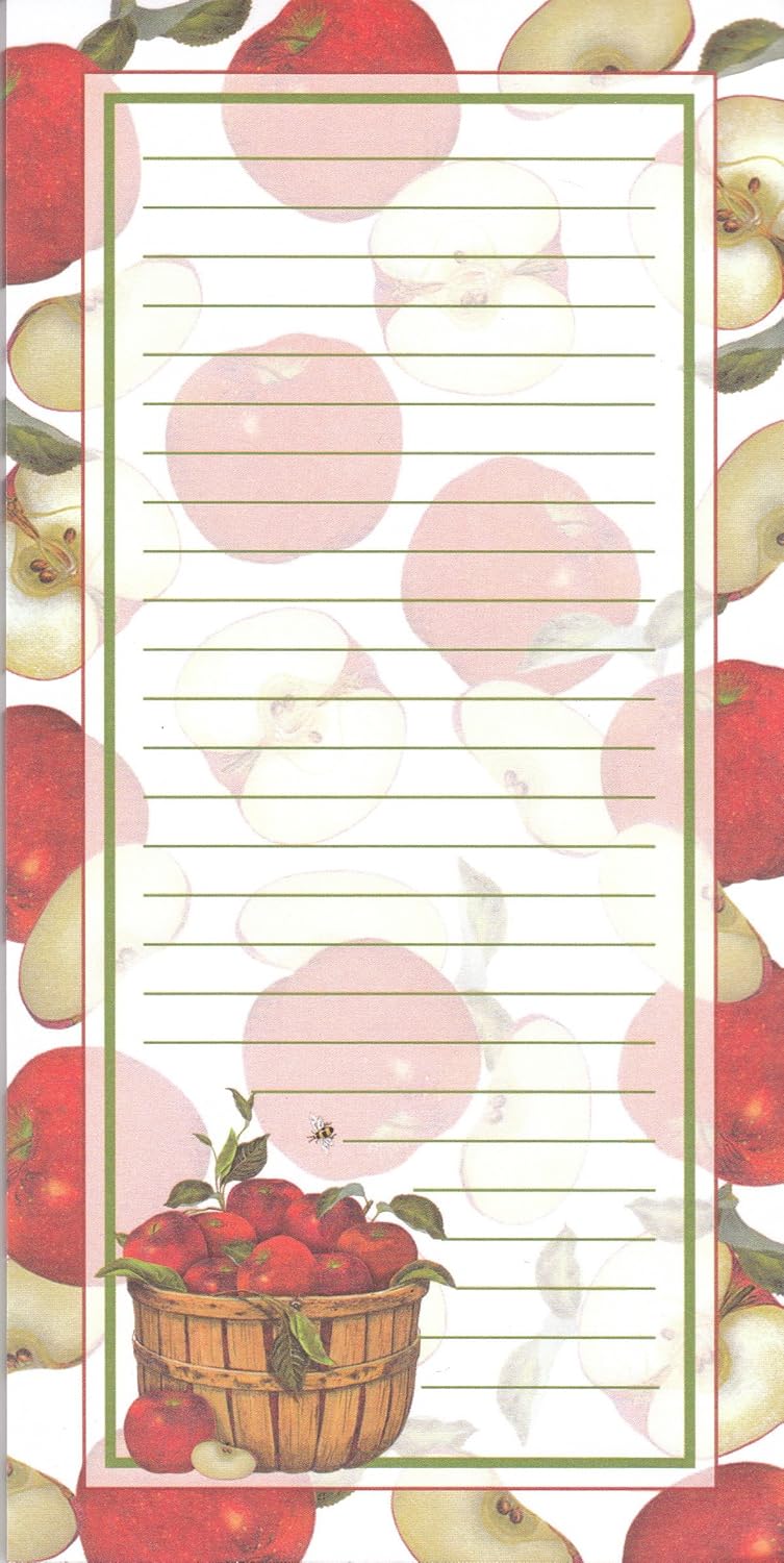 Amazon.com : Magnetic Refrigerator Grocery Lister To Do List Note Pad ...