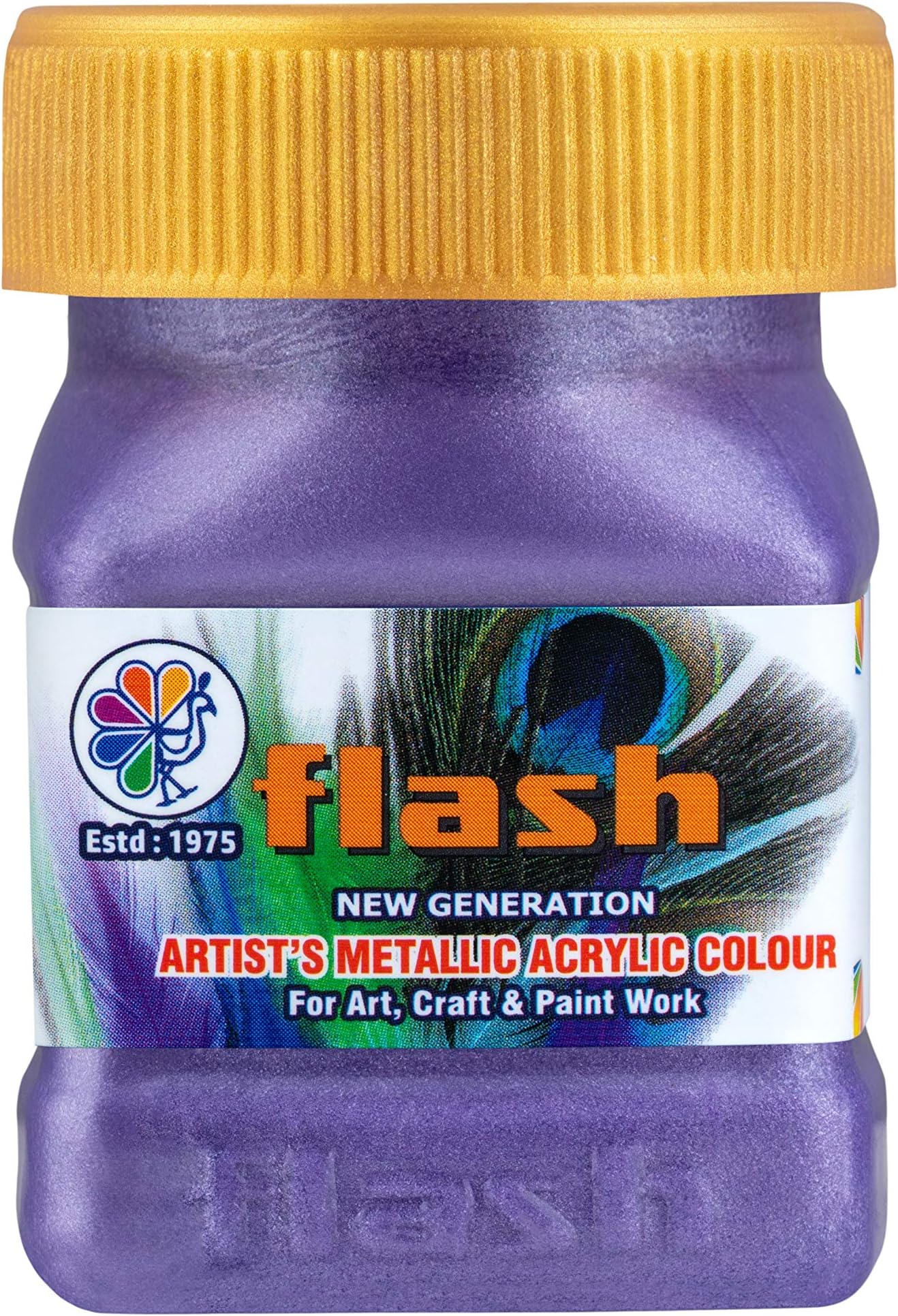 Flash Metallic Color (Lilac, 50ml) : Amazon.in: Home & Kitchen