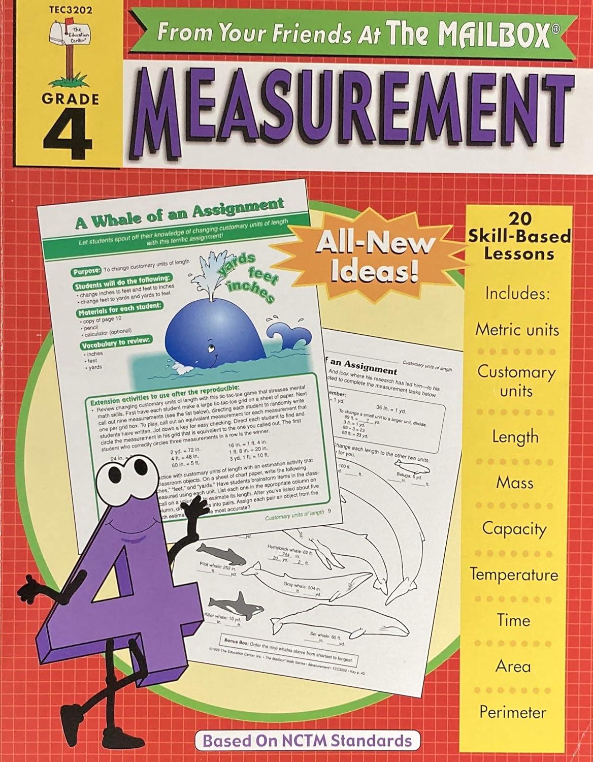 Measurement, Grade 4, From Your Friends At the Mailbox: Ann Blackwood ...