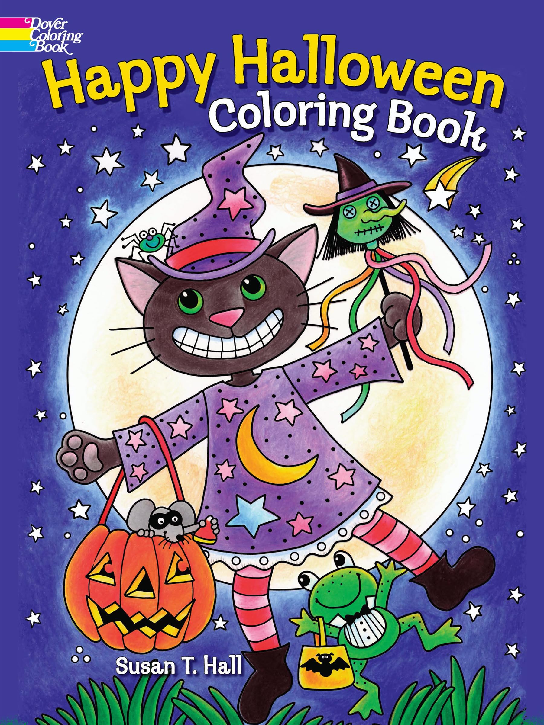 Happy Halloween Coloring Book (Dover Halloween Coloring Books): Hall ...