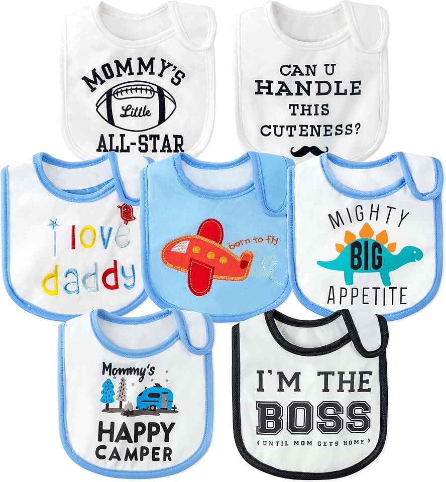 Amazon.com: Bibs - Bibs & Burp Cloths: Baby Products