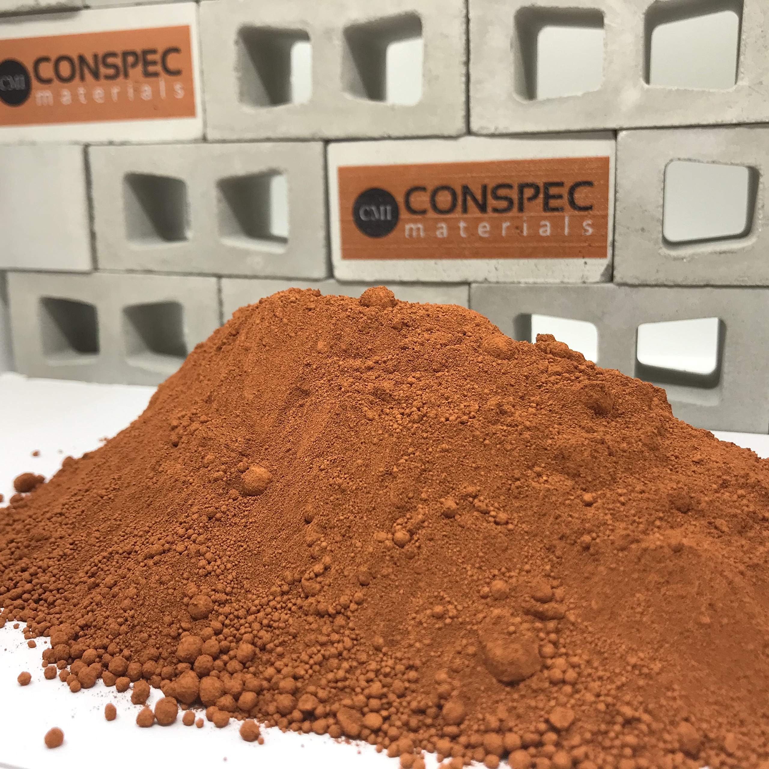 Conspec 2-oz JAR Terracotta Powdered Color for Concrete, Cement, Mortar ...