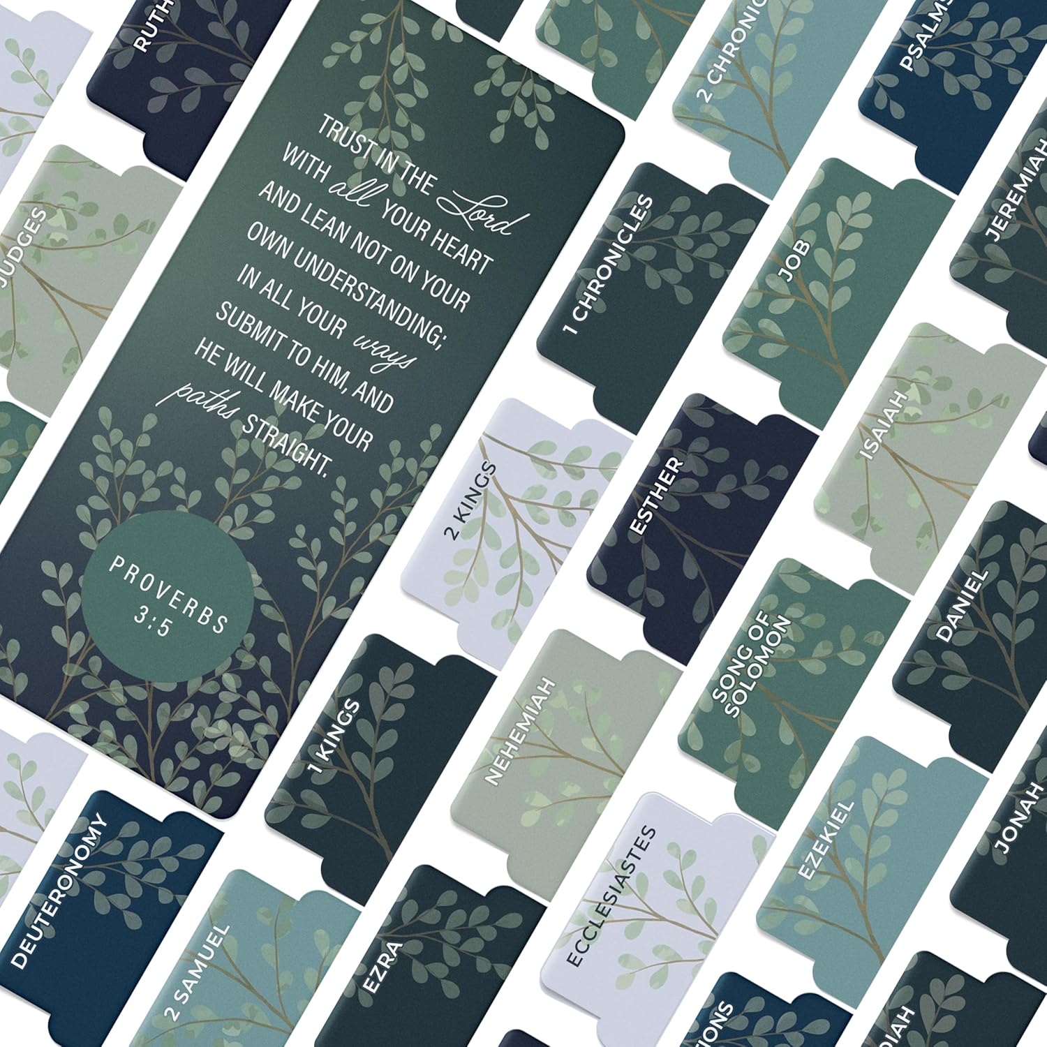 Amazon.com : Book Bible Tabs – 100 Soft-Touch, Laminated Bible Tabs for ...