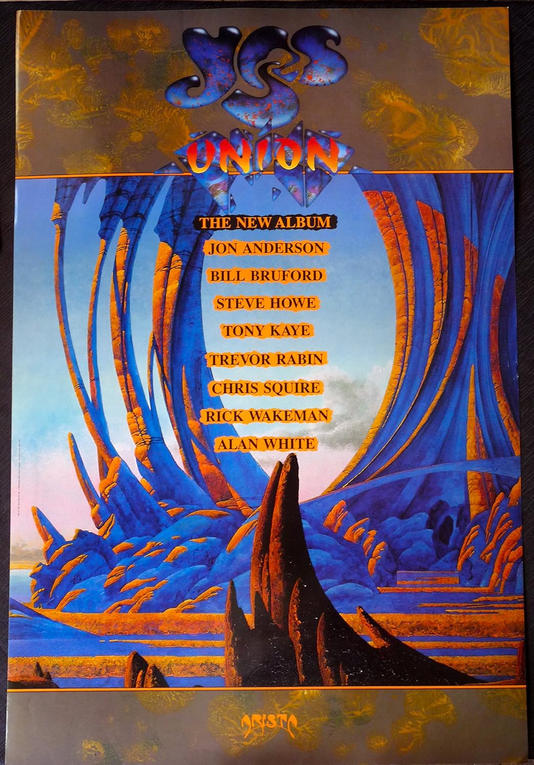 Amazon.com: Yes - Union - Rare Advertising Poster - 24x36: Posters & Prints