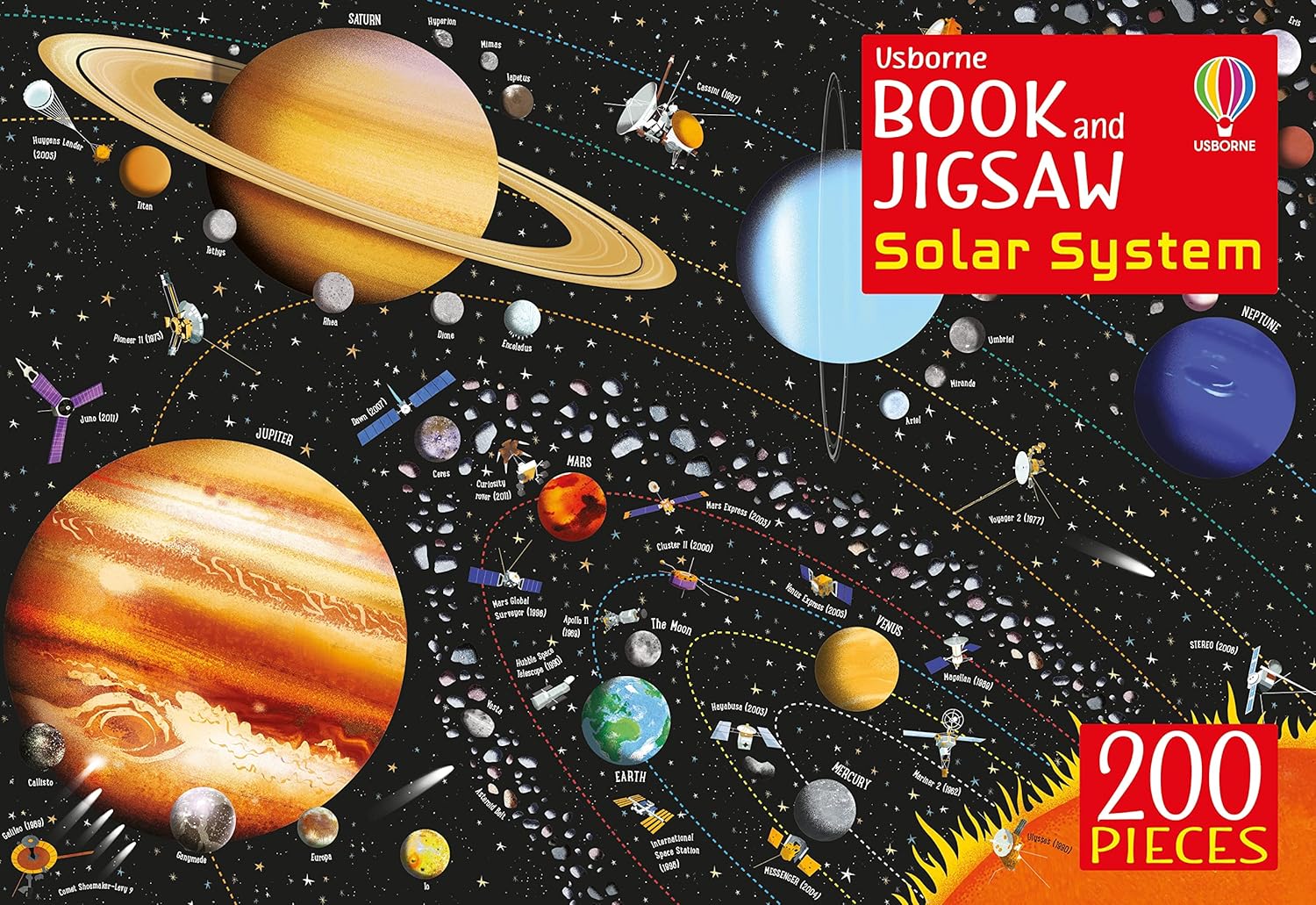 Solar System Book & Jigsaw: Smith, Sam: 9781474960298: Amazon.com: Books
