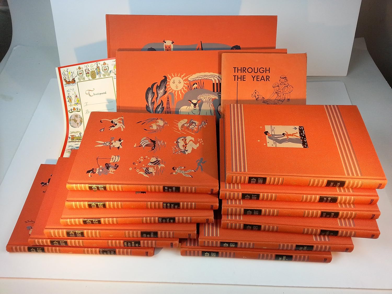 Childcraft in Fourteen Volumes. Volumes 1, 2, 3, 4, 5, 6, 7, 8, 9, 10 ...