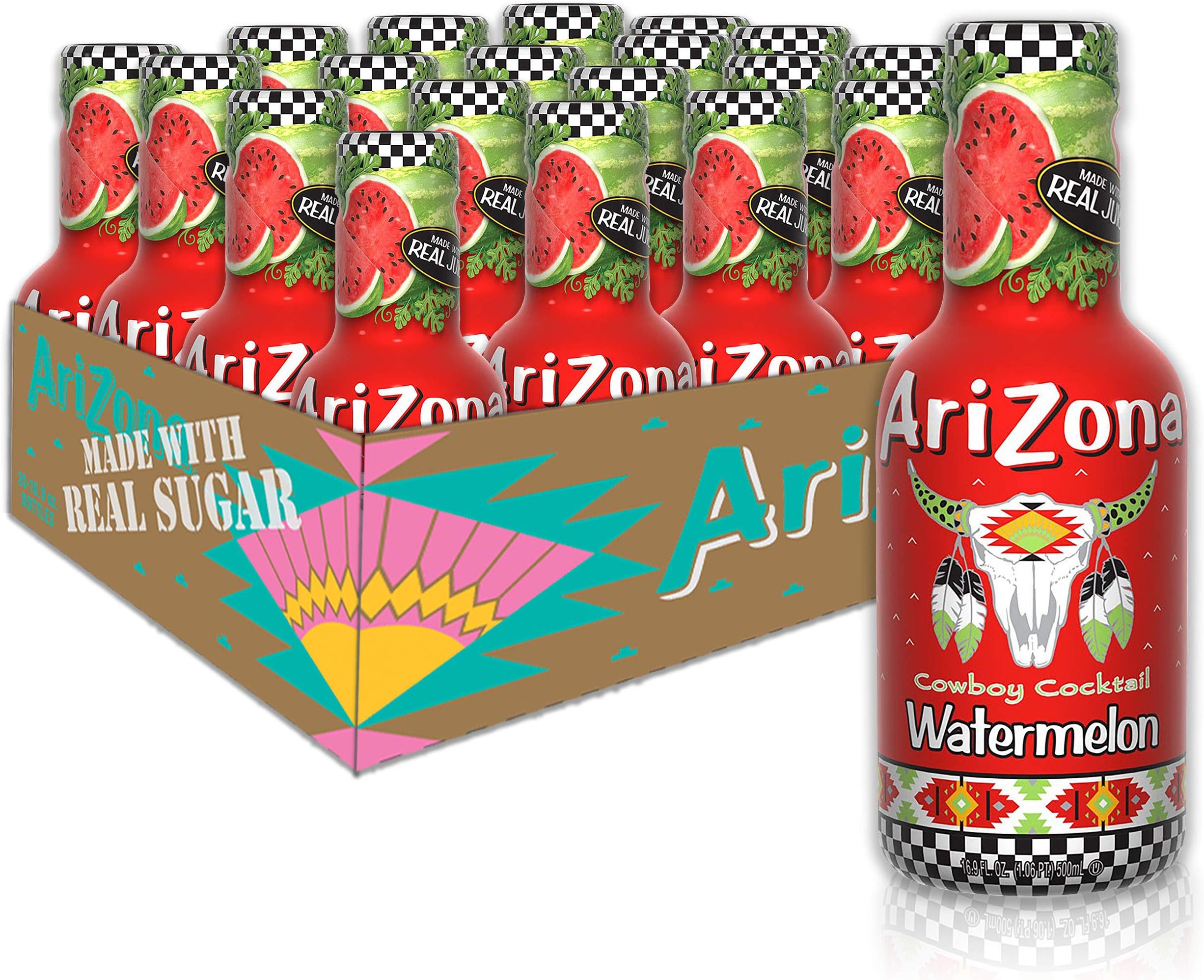 Amazon.com: Arizona Watermelon, 16.9 Fl Oz, Bottle (Pack of 20)