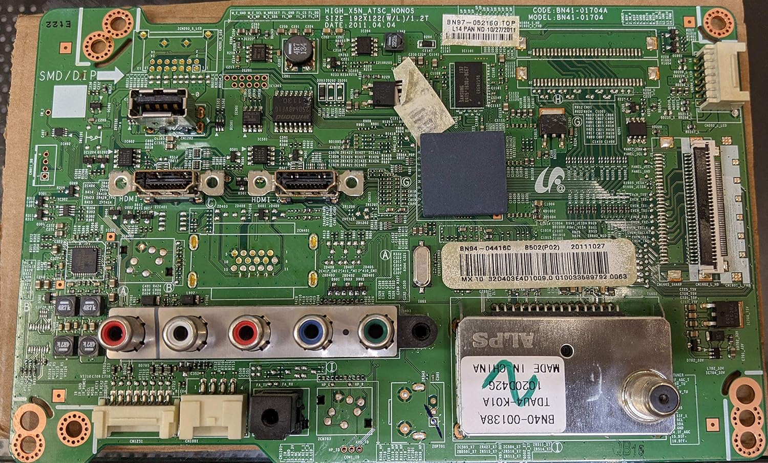 Amazon.com: BN94-04416C Main Board Compatible for Samsung LN32D403E4D ...