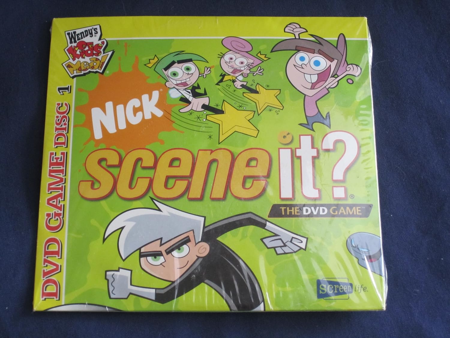 Amazon.com: Wendy's Kids' Meal Nick SCENE It? DVD Game (Disc 1) : Toys ...