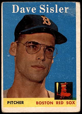 Amazon.com: 1958 Topps # 59 Dave Sisler Boston Red Sox (Baseball Card ...