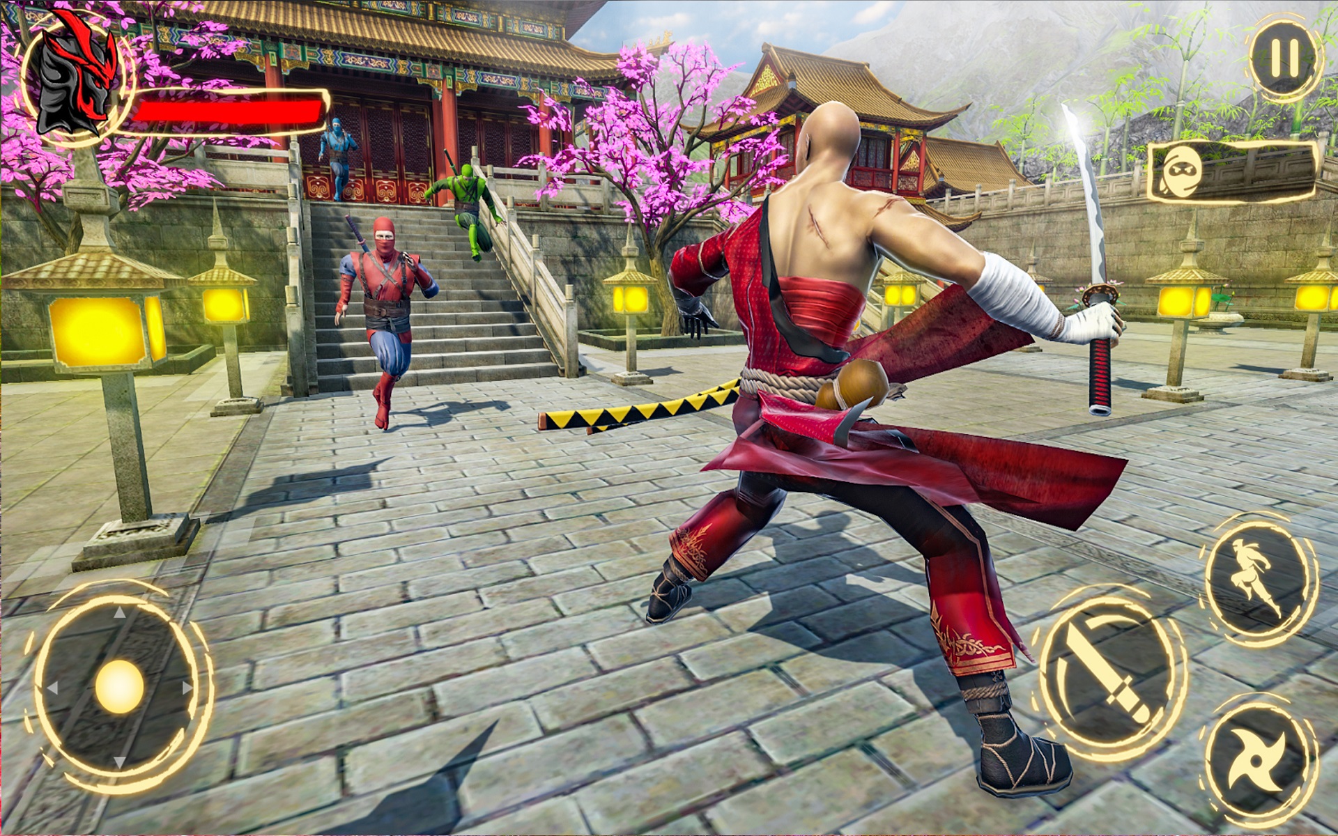 Samurai Stealth Ninja Games: Kung Fu Master Fighting Games - App on ...