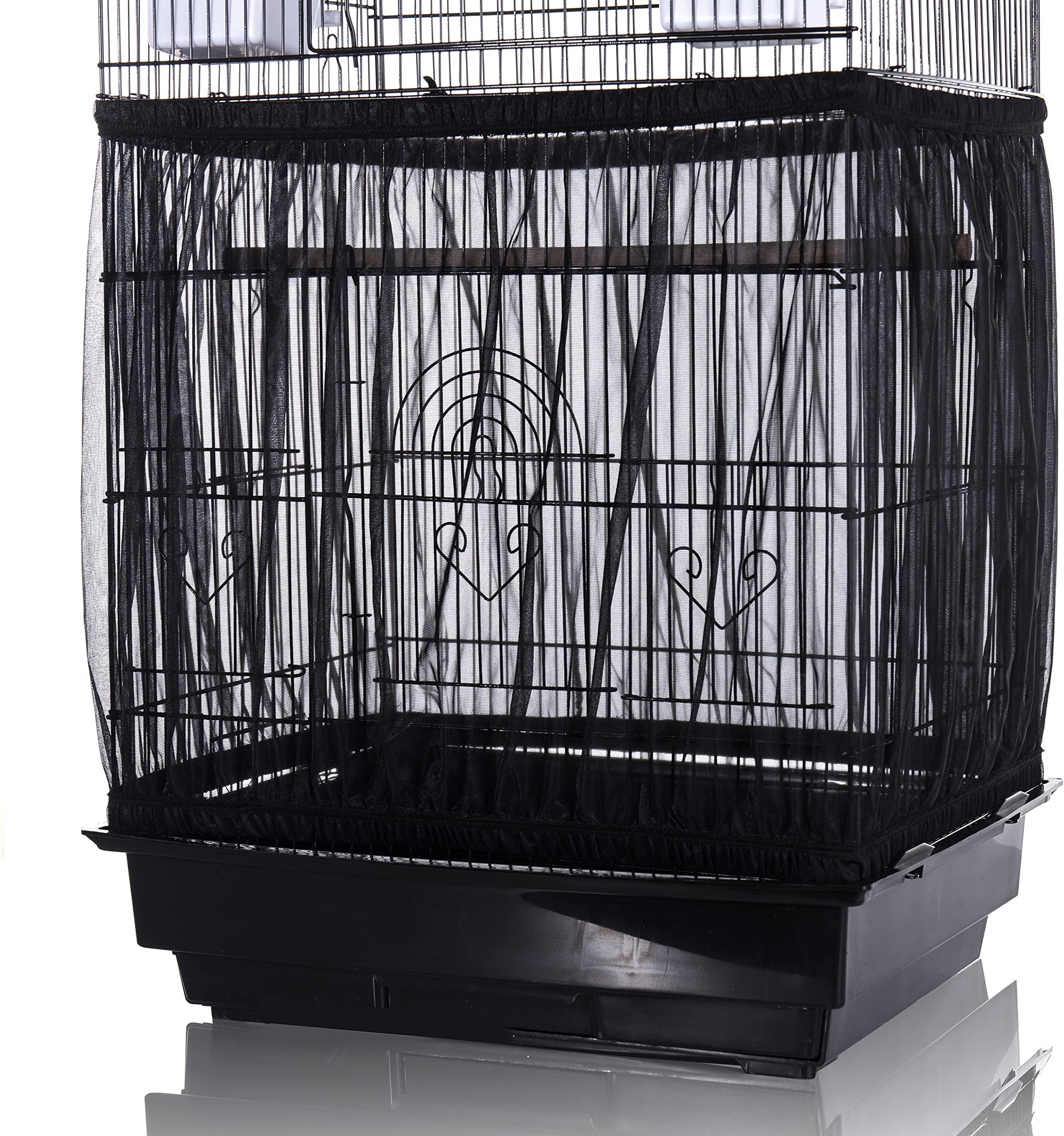 Amazon.com: Birdcage Nylon Mesh Net Cover Guard Pet Birds Parrot Cage ...
