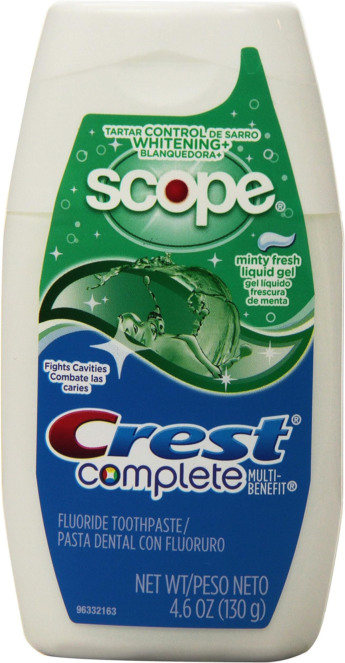 Amazon.com: Crest Complete Plus Scope Minty Fresh Liquid Gel Toothpaste ...