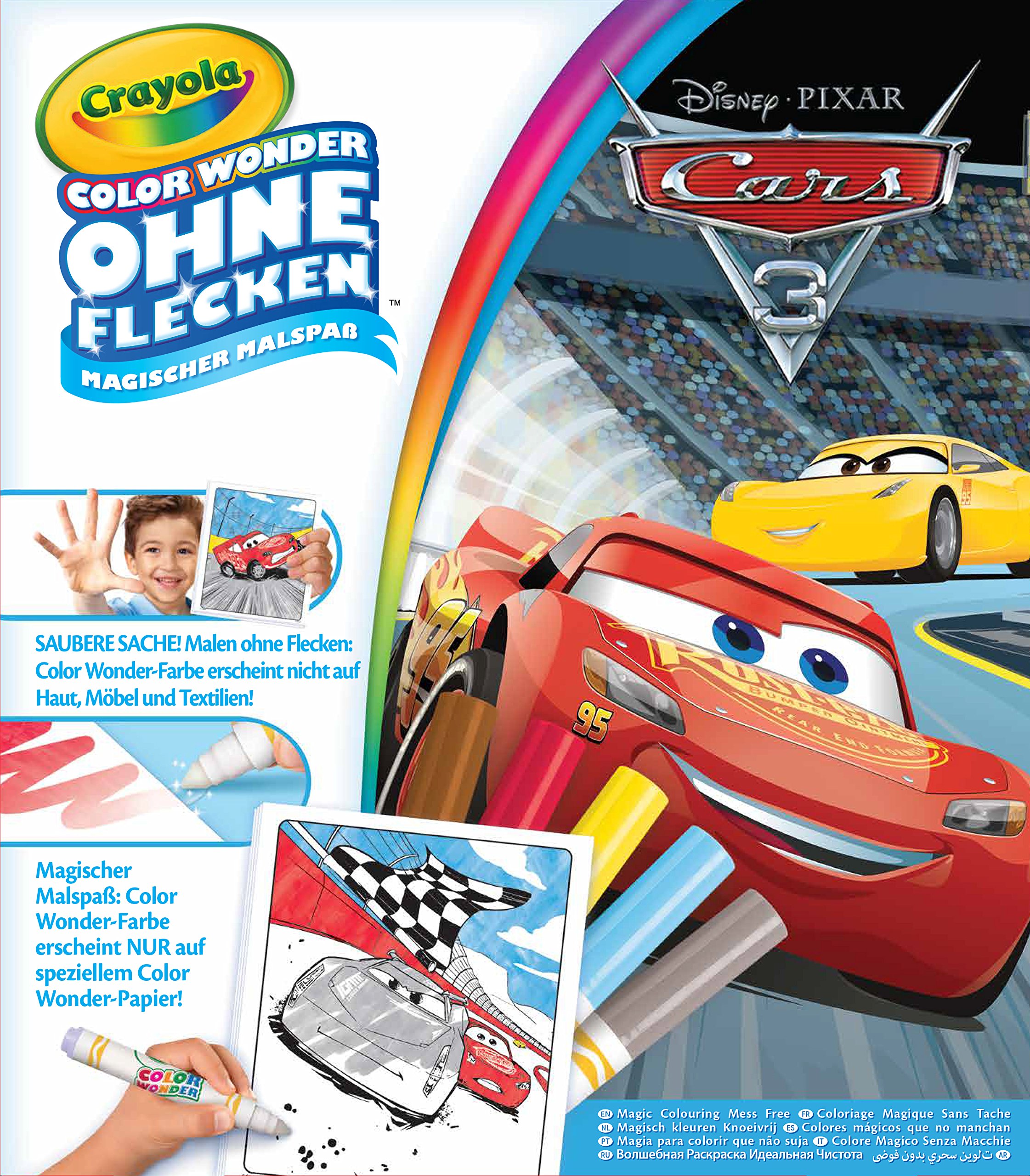 Lightning Mcqueen Cars 3 Coloring Book Disney Pixar