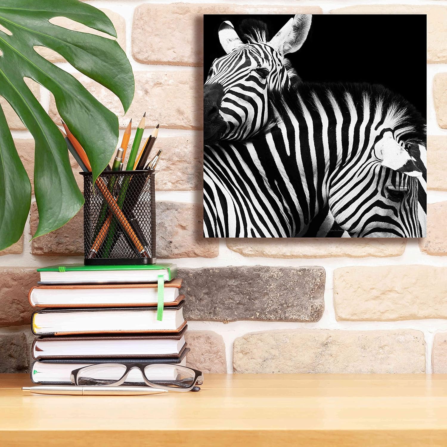 Epic Graffiti ‘Zebra VI’ por Debra Van Swearingen, arte de pared en ...