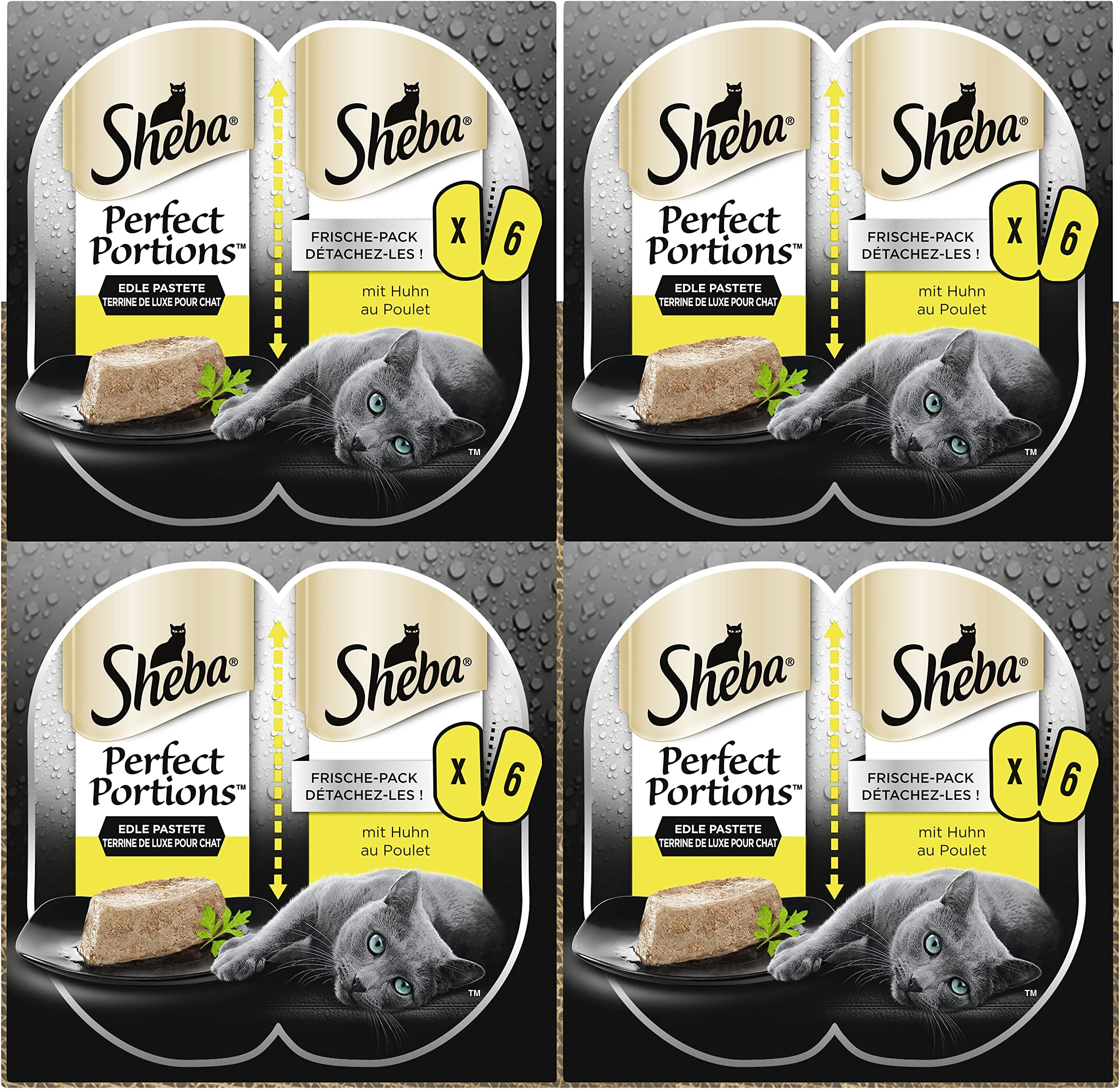 Mars - Sheba Pouch Fine Flakes Poultry 40 pack - 40pk - EU/UK : Amazon ...