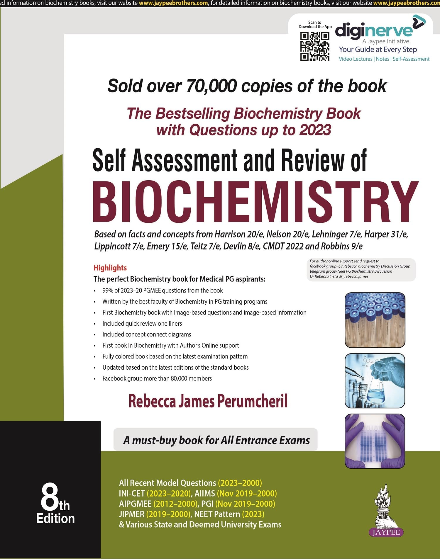 Self Assessment and Review of Biochemistry: 9789356963634: Medicine ...