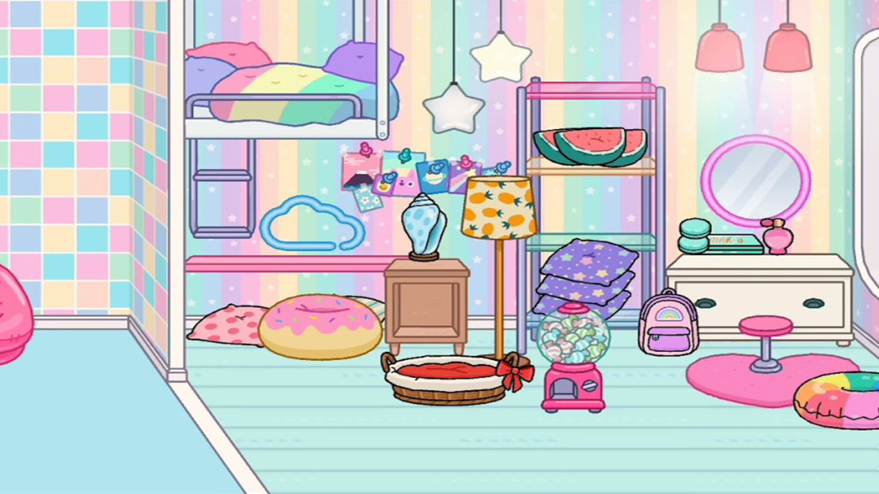 Neon Rainbow House for Toca Boca - App on Amazon Appstore