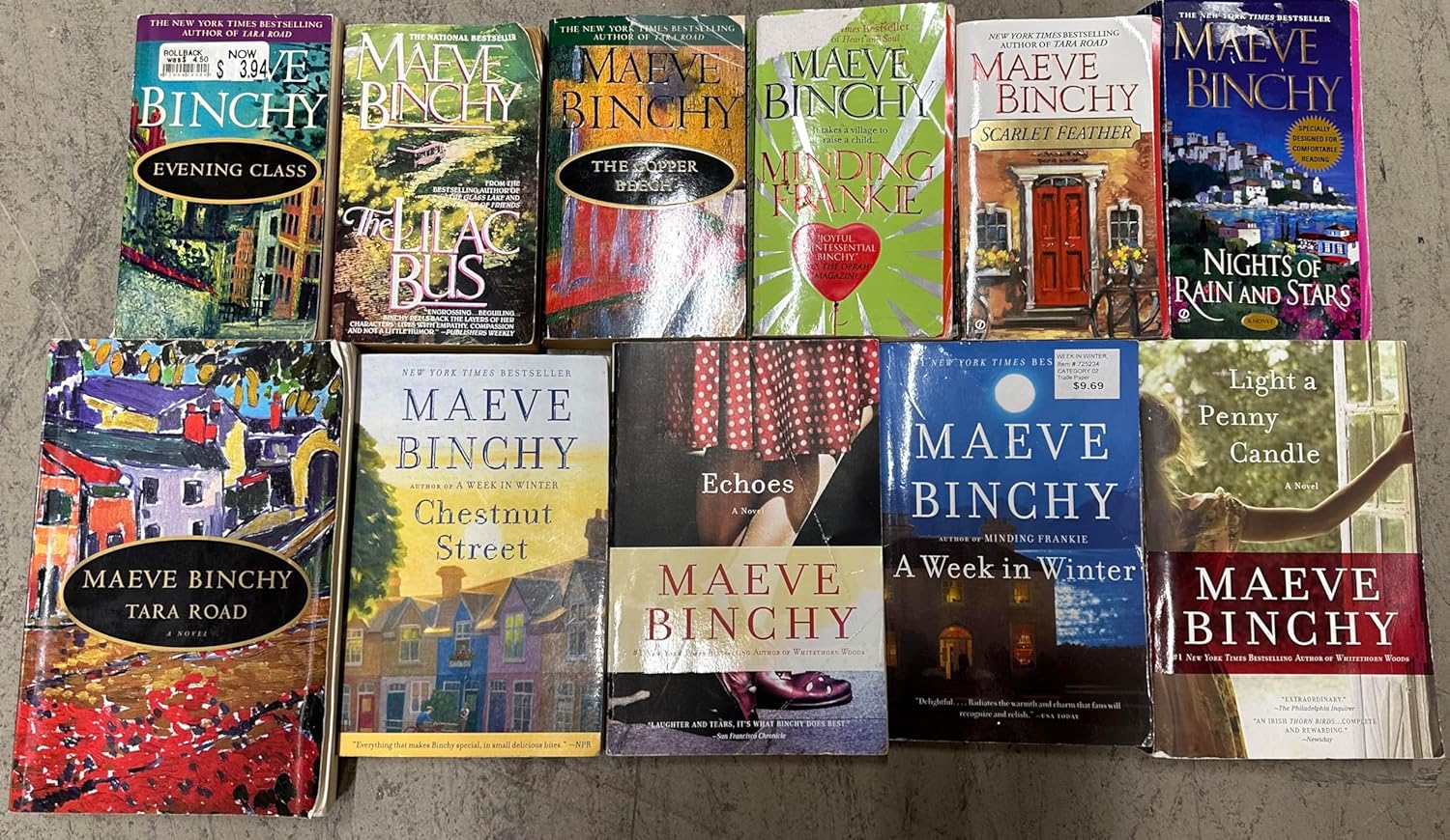 Maeve Binchy Novel Collection 11 Book Set: Maeve Binchy: 0746278841784 ...