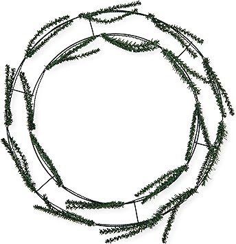 Amazon.com: FloraCraft Wire Work Wreath Form 18 Inch Green : Home & Kitchen