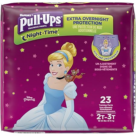 Amazon.com: Pull-Ups Girls' Potty Training Pants, Size 5, 3T-4T, 20 Ct ...