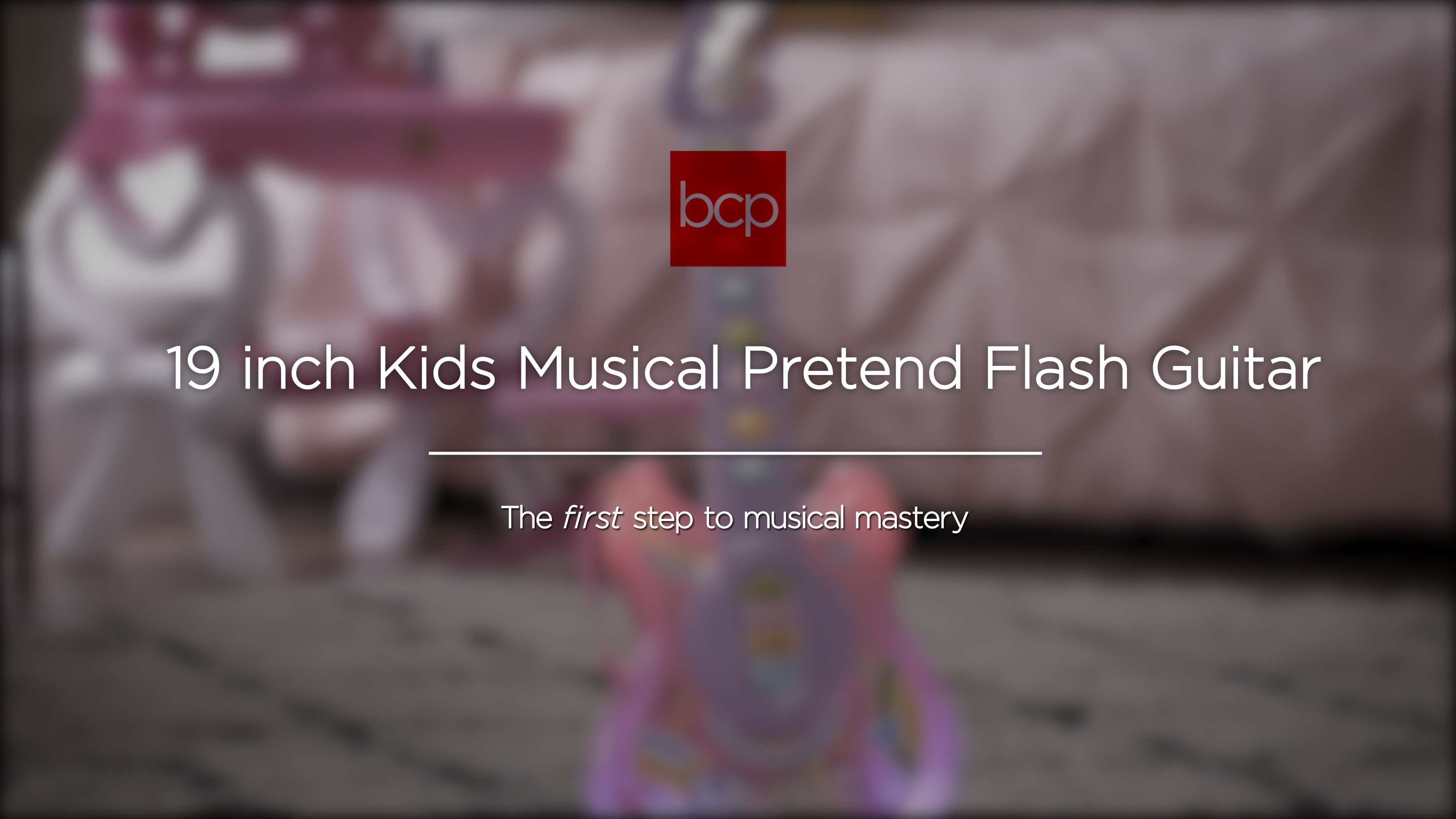 Watch 19 inch Kids Musical Pretend Flash Guitar on Amazon Live