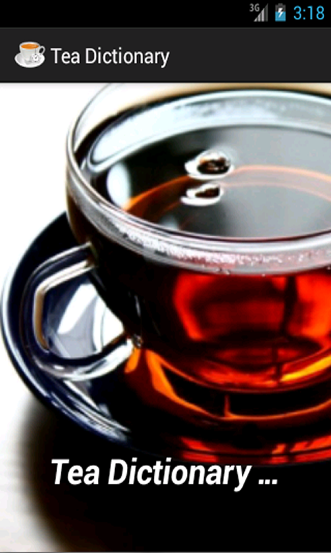 Tea Dictionary - App on Amazon Appstore