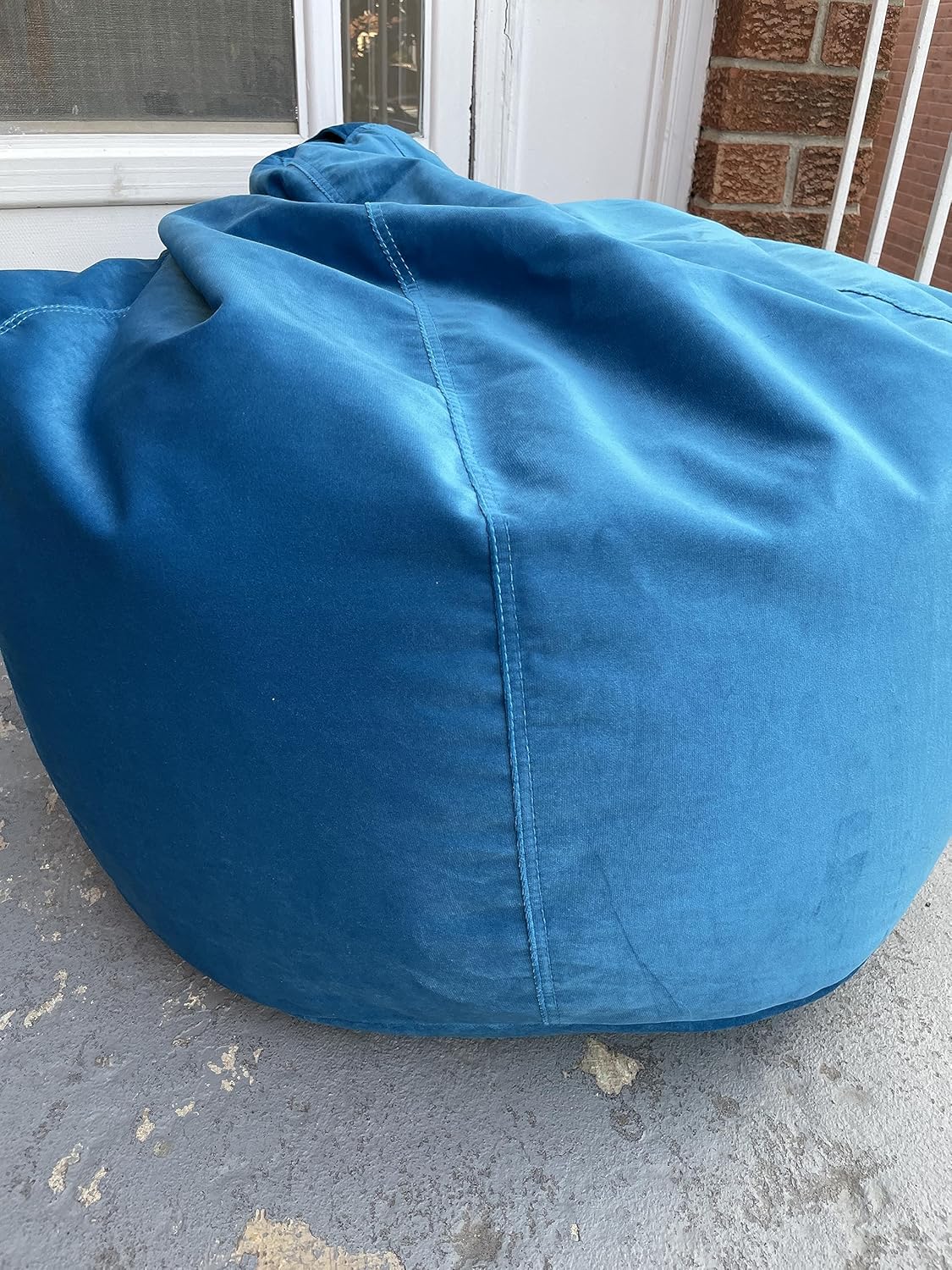 Dojo Teardrop Bean Bag Chair (Filled) - Plush Ultra Sofa Giant Bean Bag ...