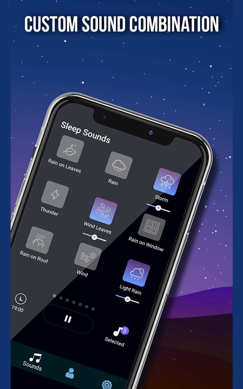 Calm Sleep Sounds - Relaxing Music - Deep White Noise Sleep Sounds ...