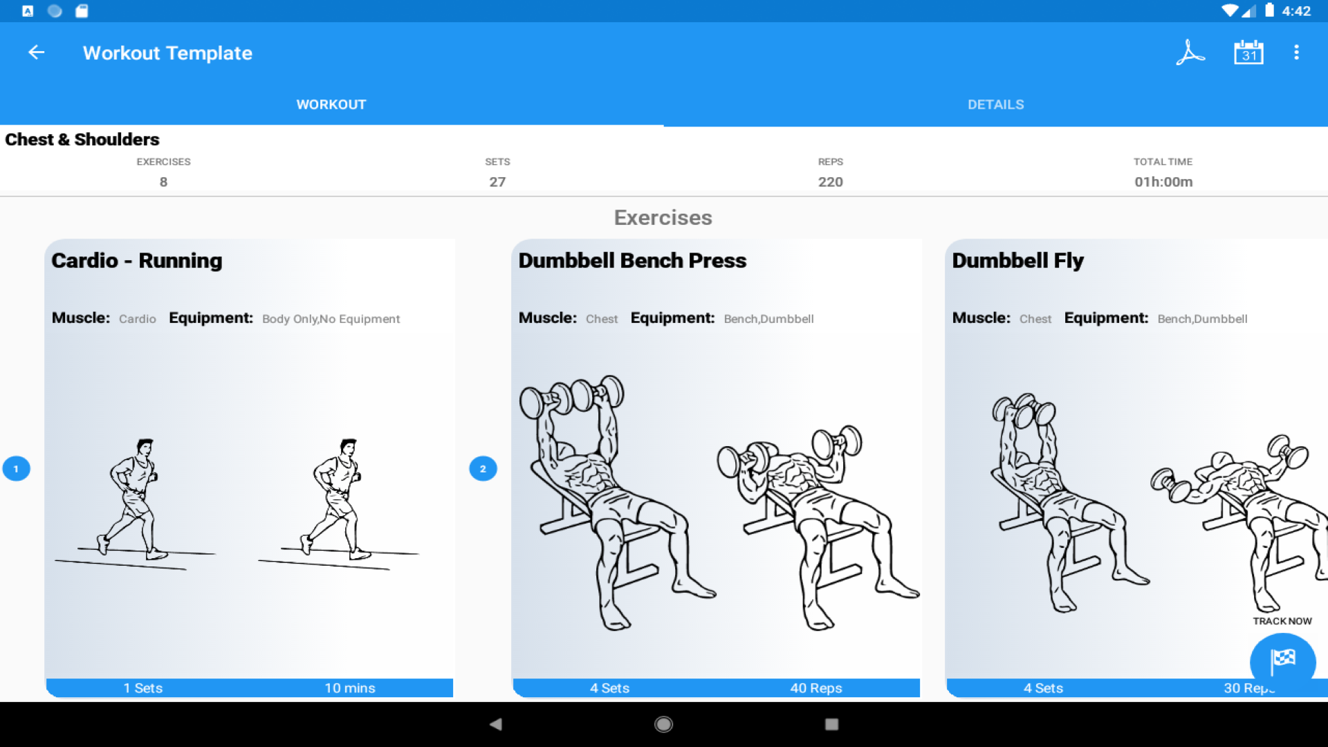 myWorkout - Fitness & Training - App on Amazon Appstore