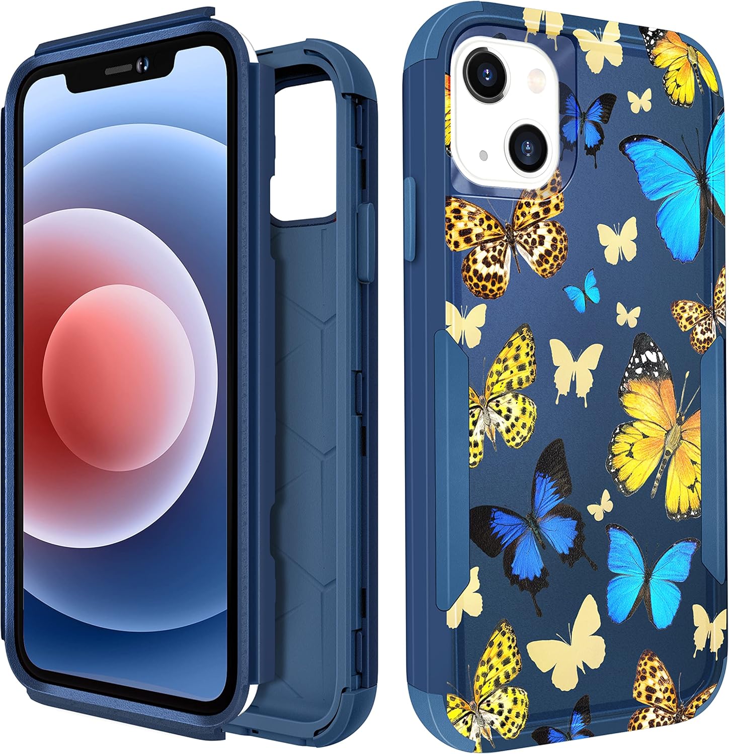 Amazon.com: Plakill for Apple iPhone 13 Case Women Cute Girl Phone ...