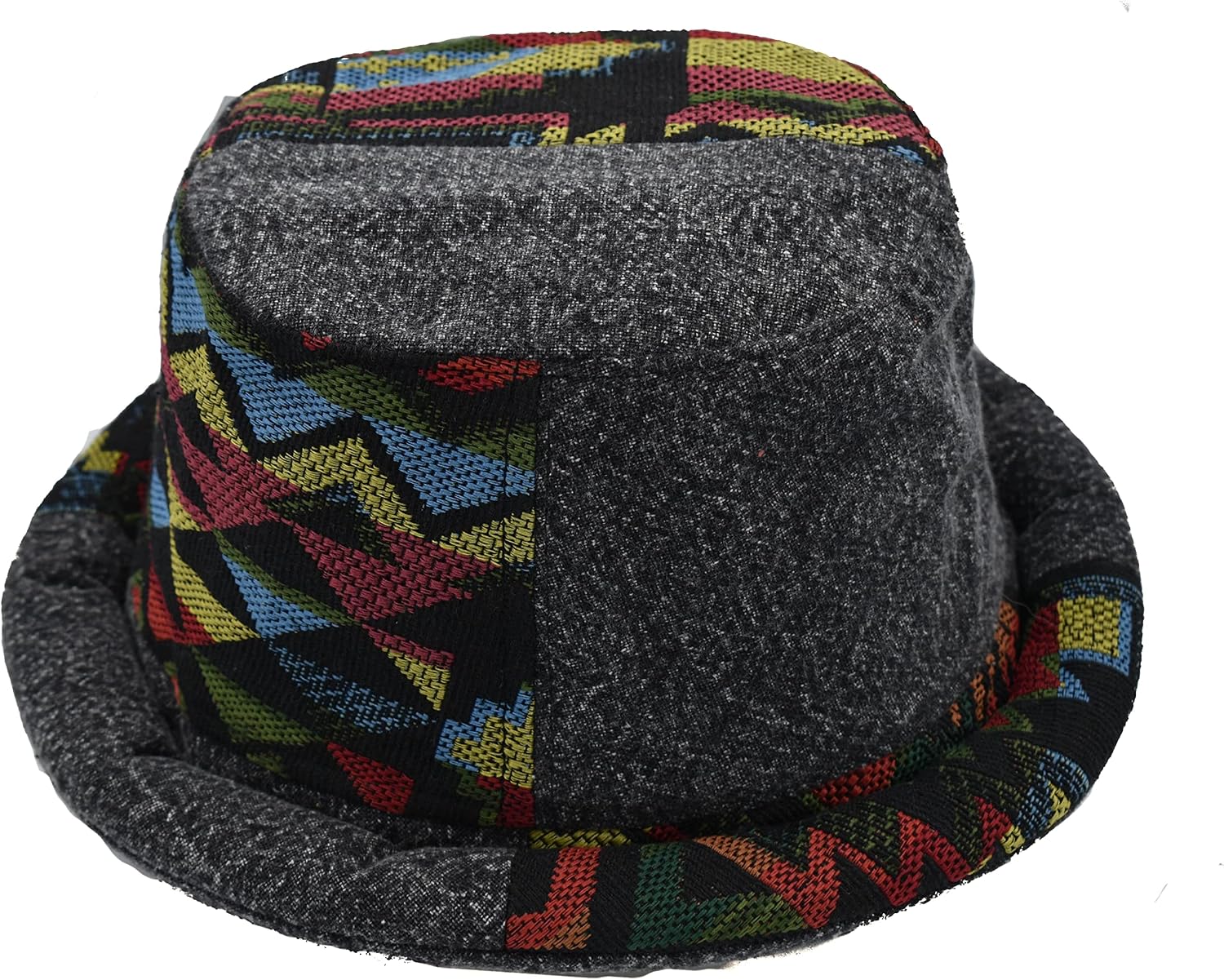 Hippie Bucket Hat, Boho Hat, Roll Brim Hat, Thai Hat, Festival Hat ...