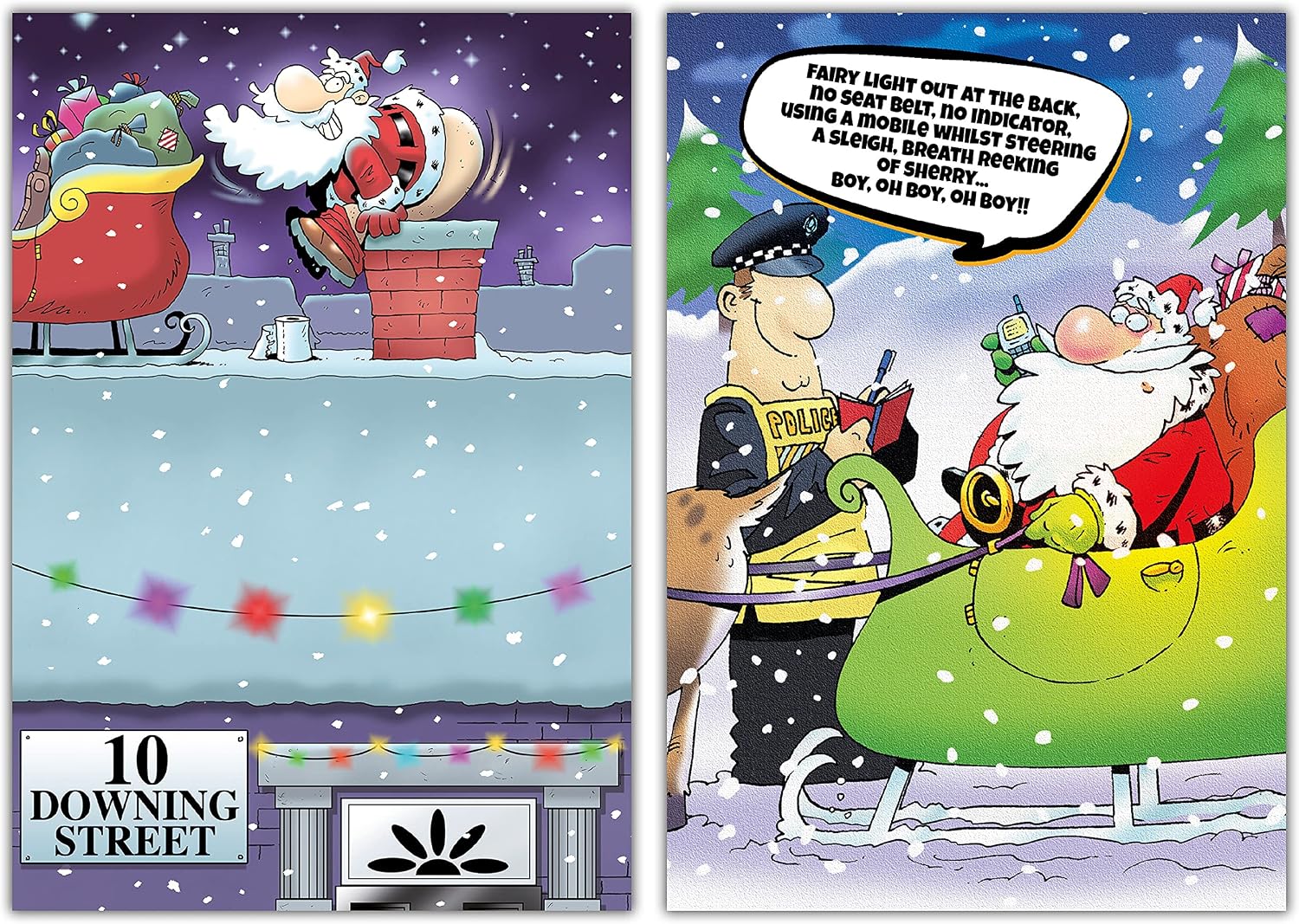 Emotional Rescue Christmas Cards Multi-pack, 10 Funny & Rude Christmas ...