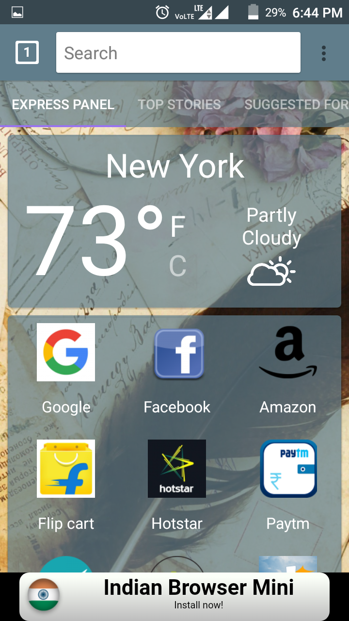 American browser - App on Amazon Appstore