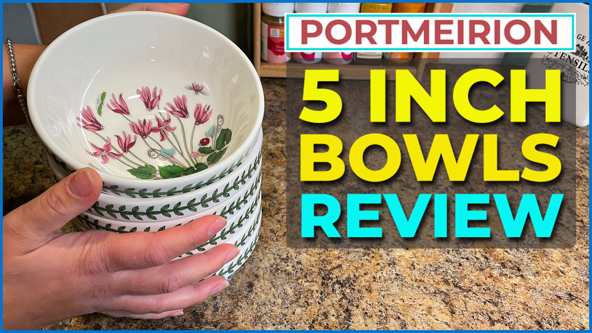 Watch Portmeirion Stacking Bowls Review! on Amazon Live