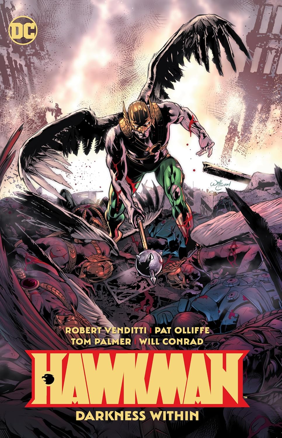 Amazon.com: Hawkman Vol. 3: Darkness Within: 9781779502490: Venditti ...