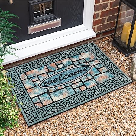 Amazon.com: MTOUOCK Durable Welcome Door Mats, 24"x36" Heavy-Duty Large ...