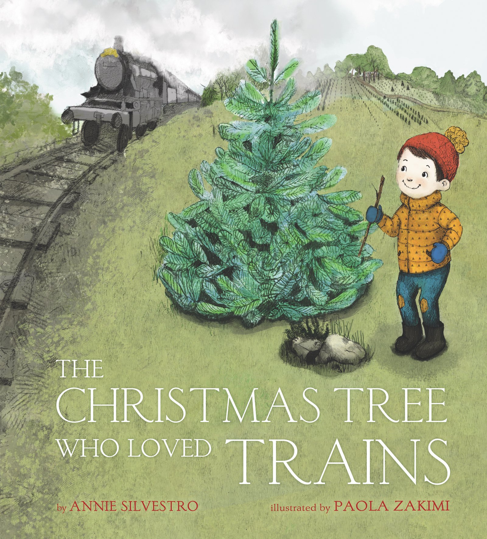 The Christmas Tree Who Loved Trains: A Christmas Holiday Book for Kids ...