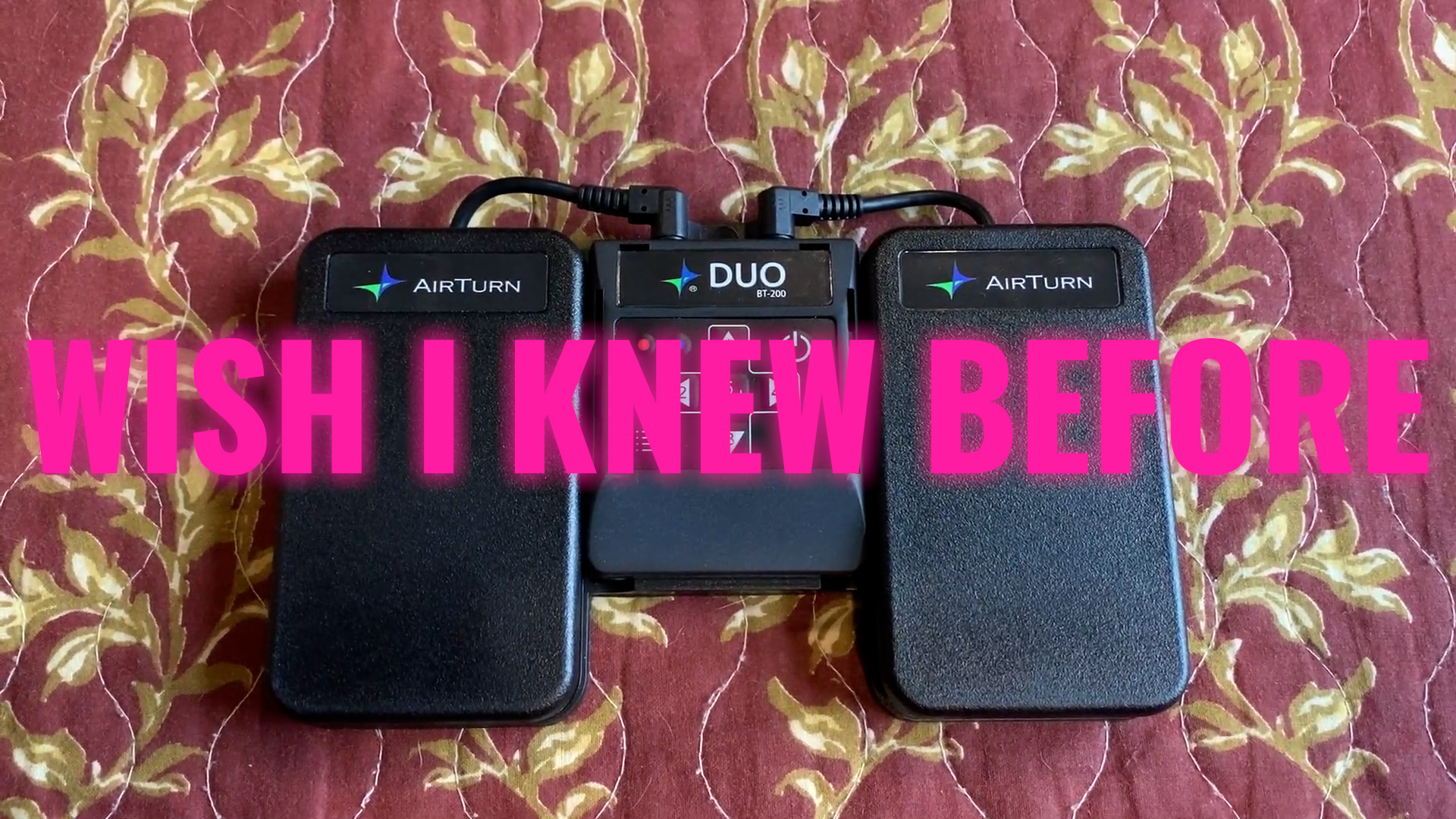 Watch Is it worth it? AirTurn DUO500 Silent Pedal Page Turner on Amazon ...
