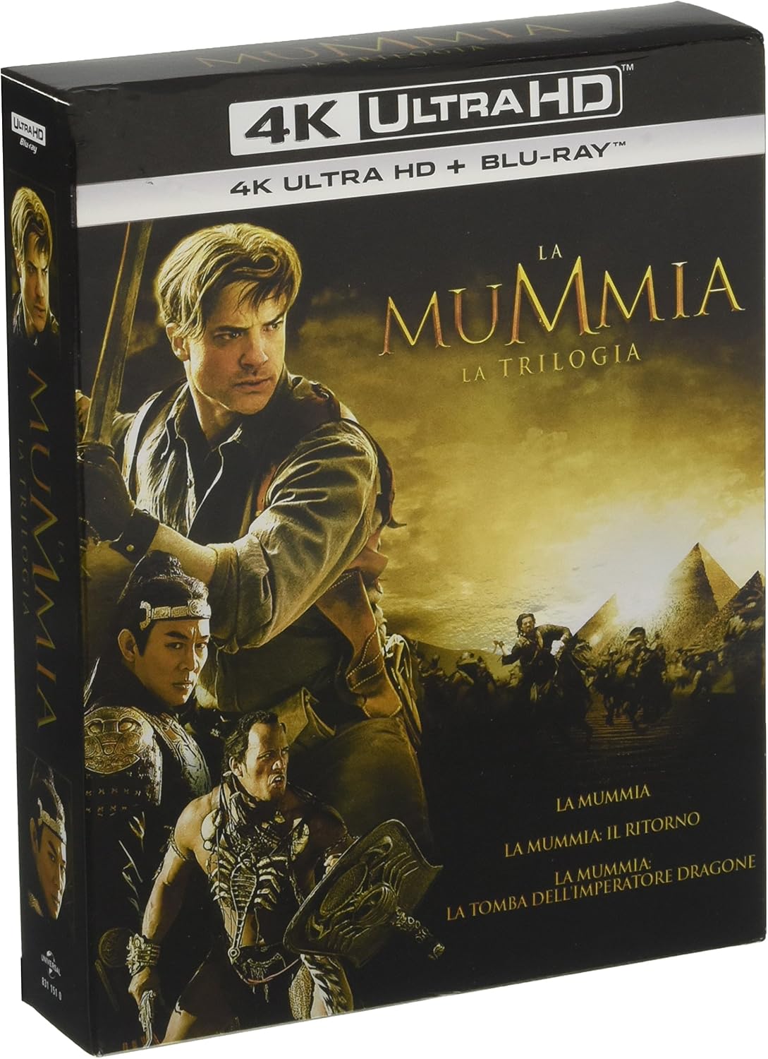 La Mummia-Trilogia 4K Ultra HD+3 Blu-Ray [Import]: Amazon.fr: Rock (The ...