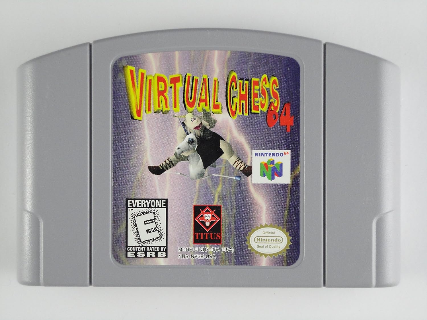 Amazon.com: Virtual Chess 64 - Nintendo 64 (Renewed) : Video Games