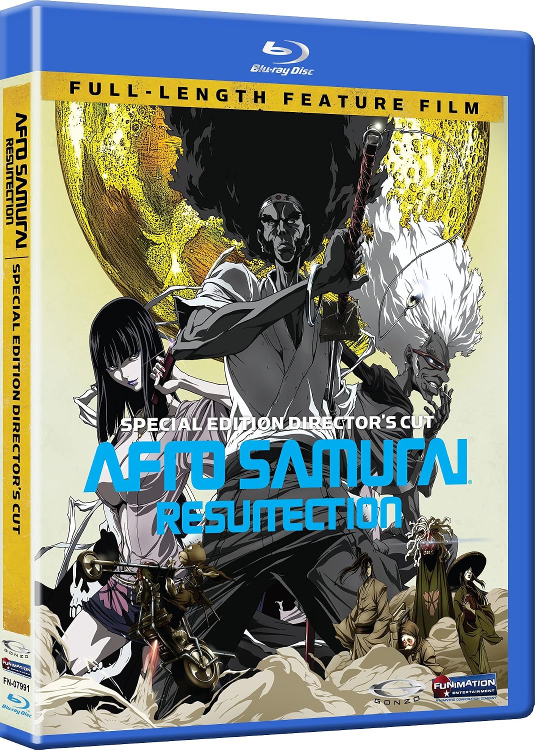 Afro Samurai: Resurrection [Blu-ray] [US Import]: Amazon.co.uk: DVD ...