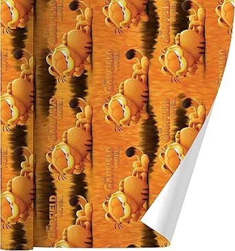 Amazon.com: Garfield Laying Down Gift Wrap Wrapping Paper Rolls ...