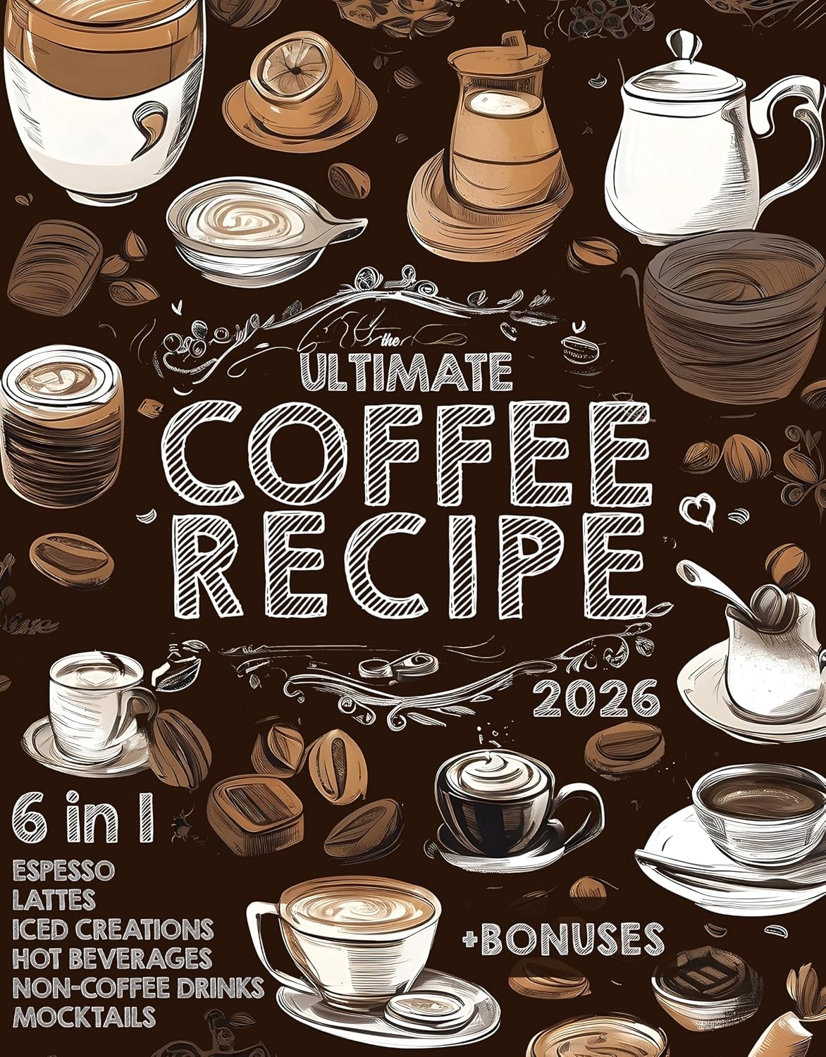 The Ultimate Coffee Recipe Book: Unlock 180 Creative Coffee Delights ...