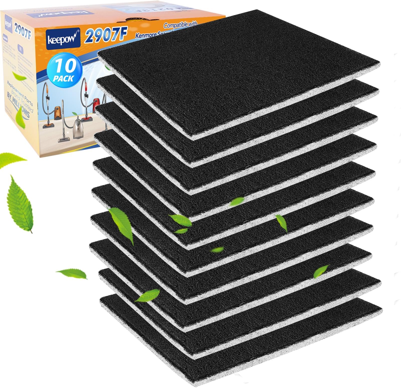 Amazon.com - EnviroCare Replacement HEPA Vacuum Filter for Kenmore EF-1 ...