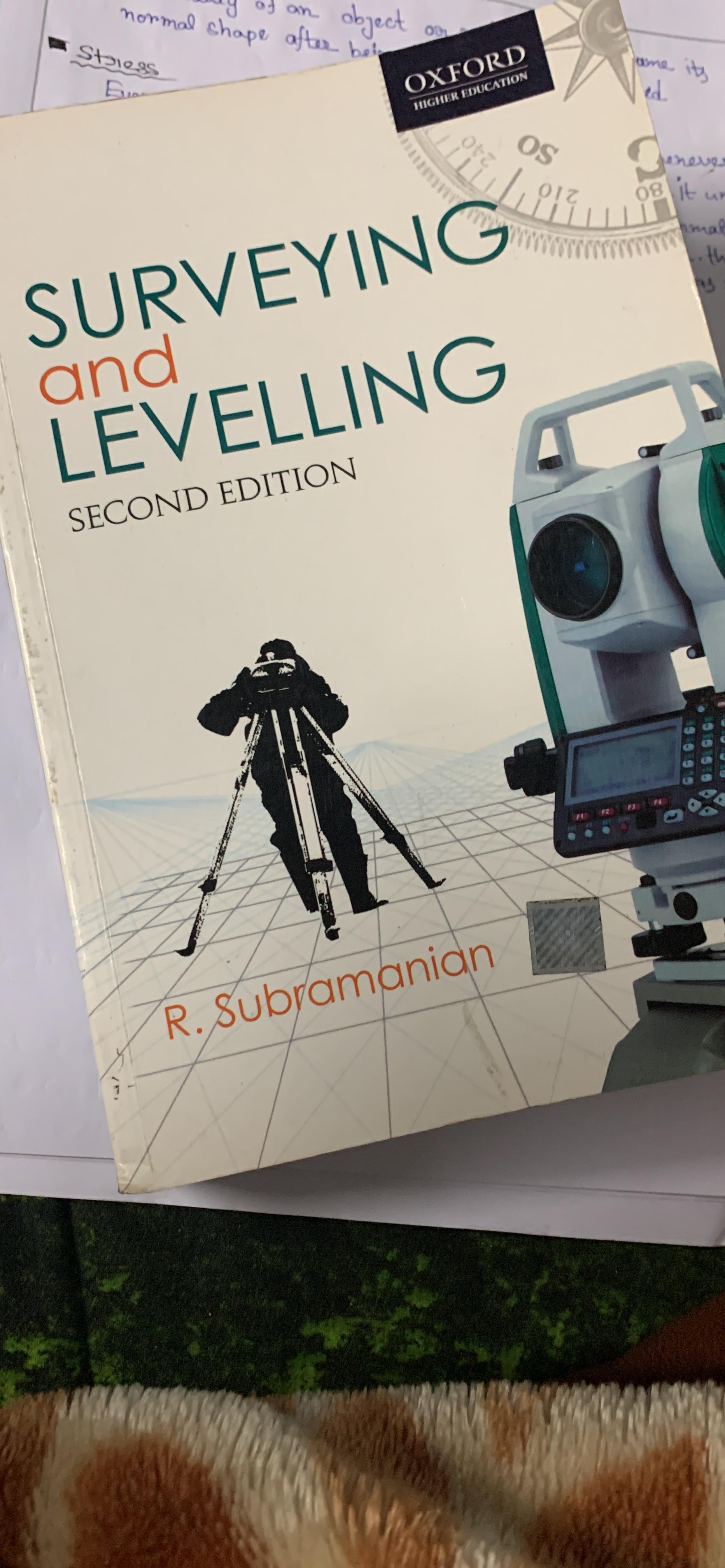 SURVEYING AND LEVELLING, 2E : R. Subramanian: Amazon.in: Books