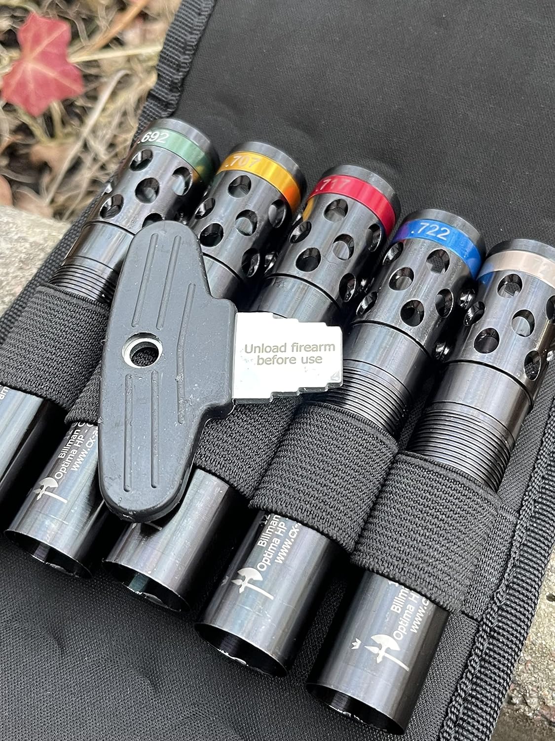 Amazon.com : Optima HP PORTED Choke Tube Set (5X) 12 Ga. Replacement ...