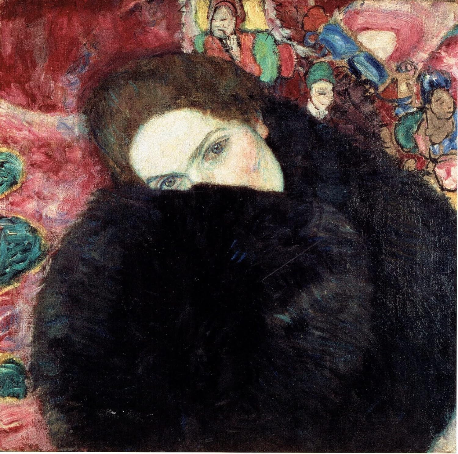 Gustav Klimt Lady with a Muff 1916 D11211 A1 Poster on Canva - Canvas ...