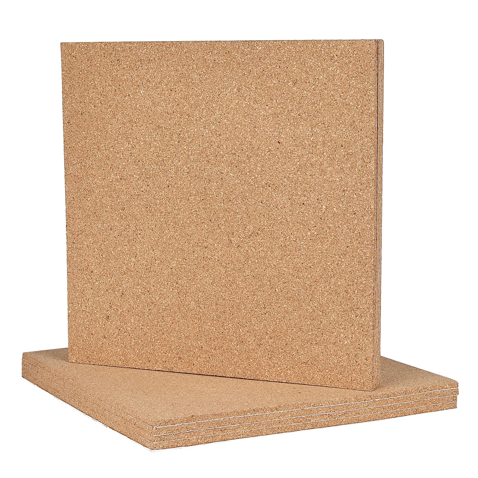 Snapklik.com : Cork Board Squares, 8 Pack 12" X 12" - 1/4" Thick Peel ...